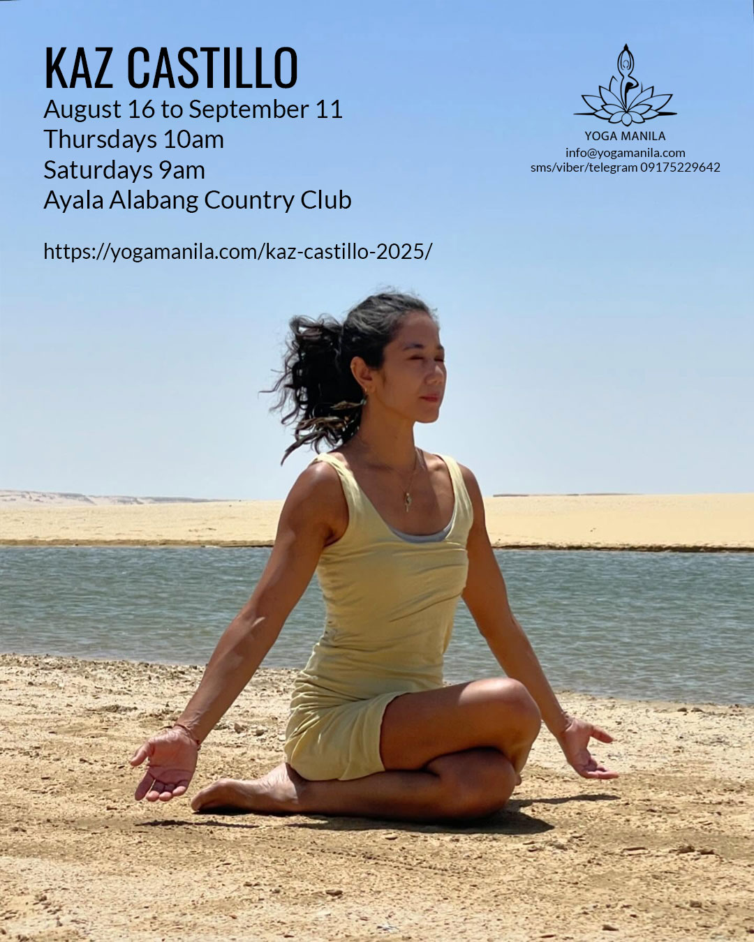 Kaz Castillo 2025 - Yoga Manila